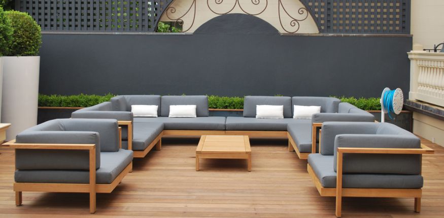 Mobilier de terasa pentru un living in aer liber - Mobila, decoratiuni ...